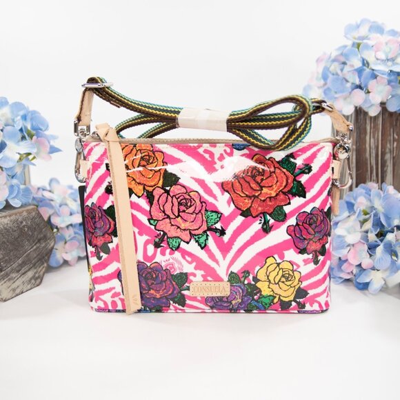 Consuela | Bags | Consuela Frutti Floral Midtown Crossbody Bag Nwt | Poshmark